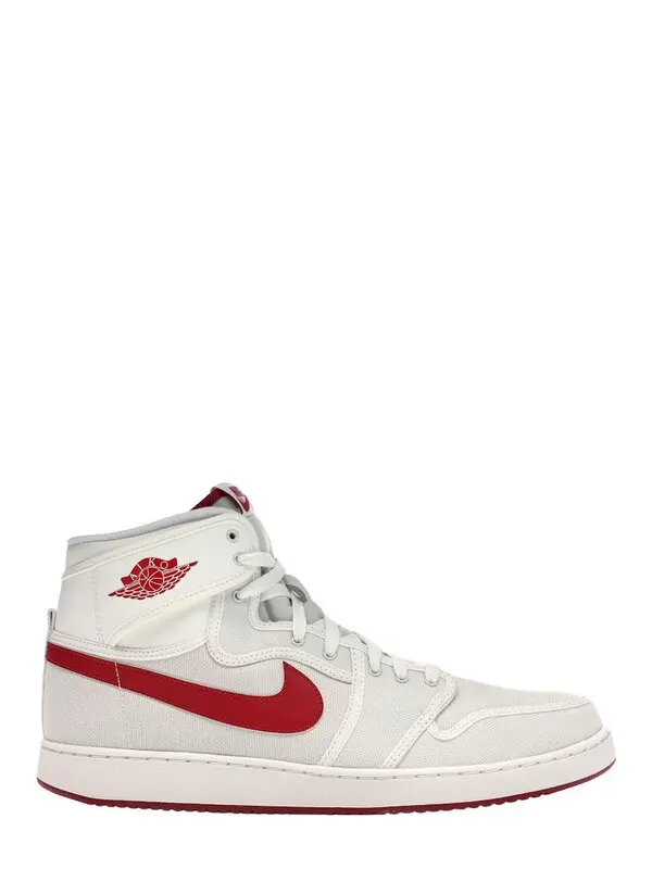 JORDAN 1 Retro Ko High-top Sneakers - Sail/varsity Red