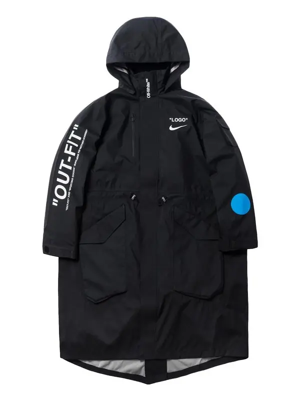 Nike Nikelab X Off-white Mercurial Nrg X Jacket - Black