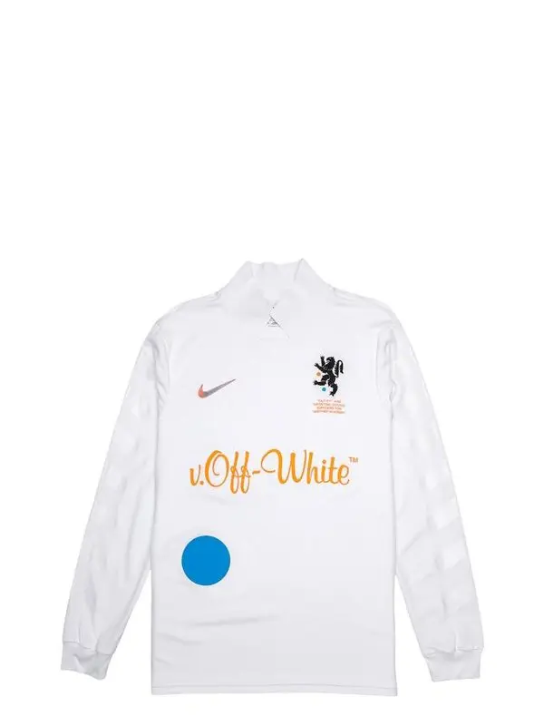 Nike Nikelab X Off Mercurial Nrg X Fb Jersey - White