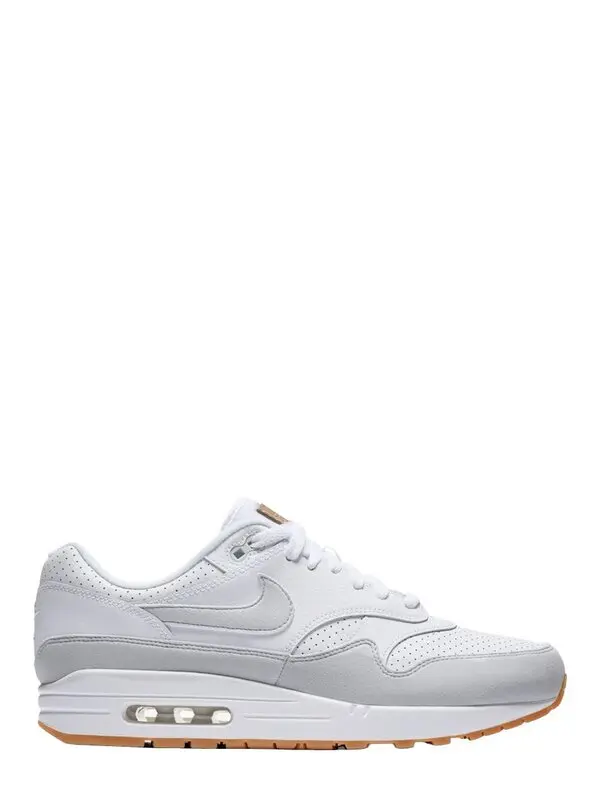 Nike Air Max 1 Sneakers - White/gum Yellow/metallic Silver