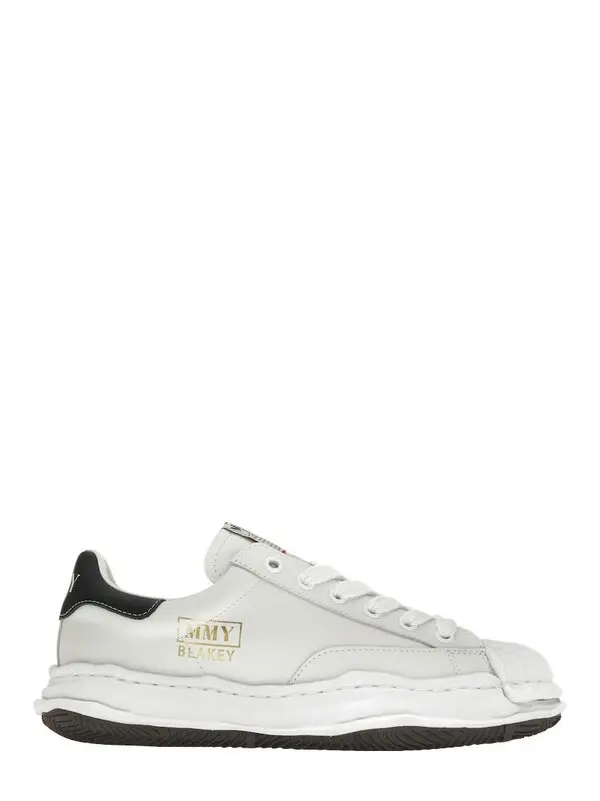 Mihara Yasuhiro Blakey Og Sole Leather Lowin - White/black
