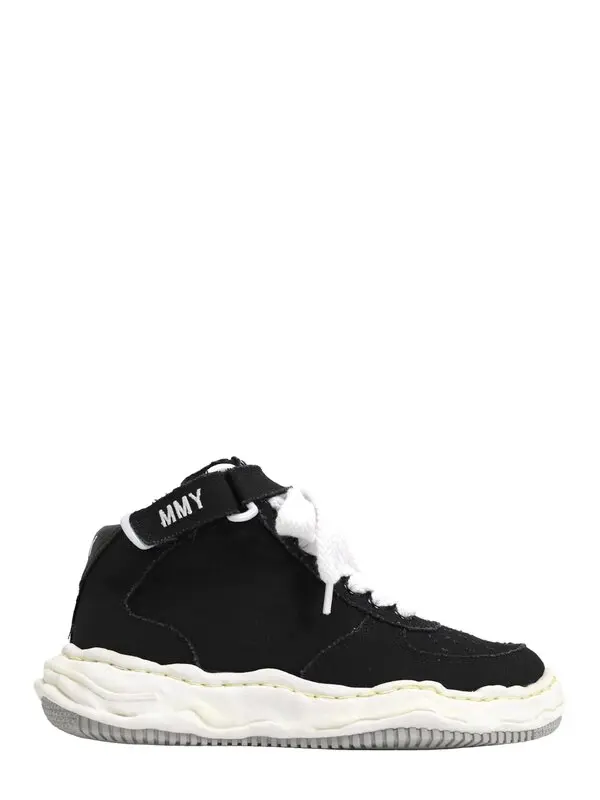 Mihara Yasuhiro Wayne High-top Sneakers - Black/white