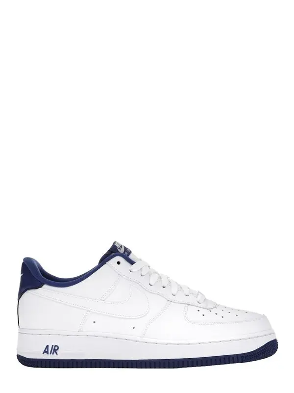 Nike Force 1 Low Sneakers - White/deep Royal Blue