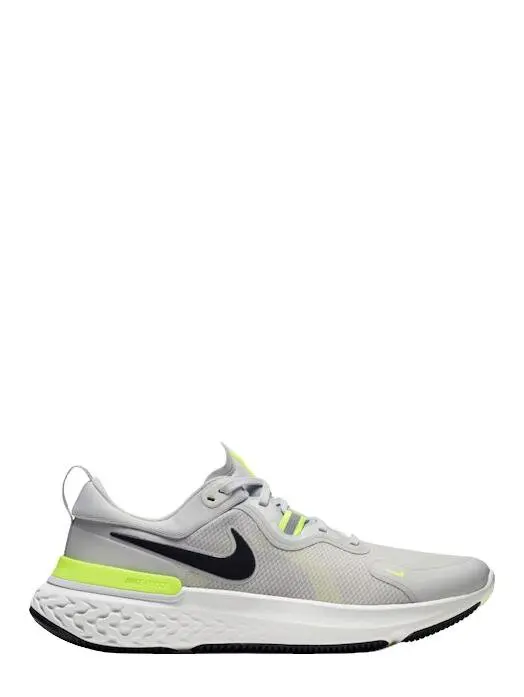 Nike React Miler Sneakers - Grey Fog/particle Grey/volt