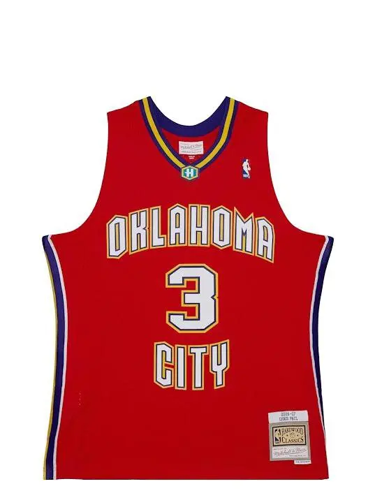 Mitchell & Ness Chris Paul 2006-07 New Orleans Hornets Swingman Nba Jersey - Red