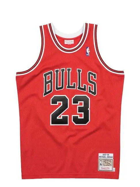 Mitchell & Ness Michael Jordan 1997-98 Chicago Bulls Authentic Jersey - Red