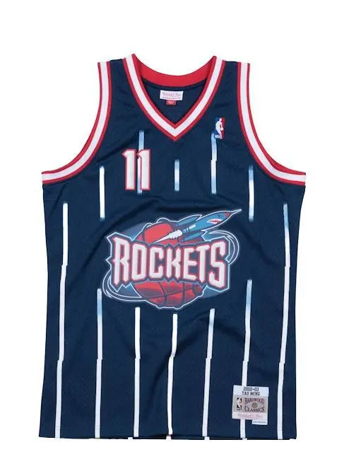 Mitchell & Ness Houston Rockets Yao Ming 2002-03 Swingman Jersey - Navy Blue