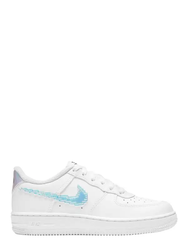 Nike Air Force 1 Lv8 Digital Swooshin Sneakers - White/black