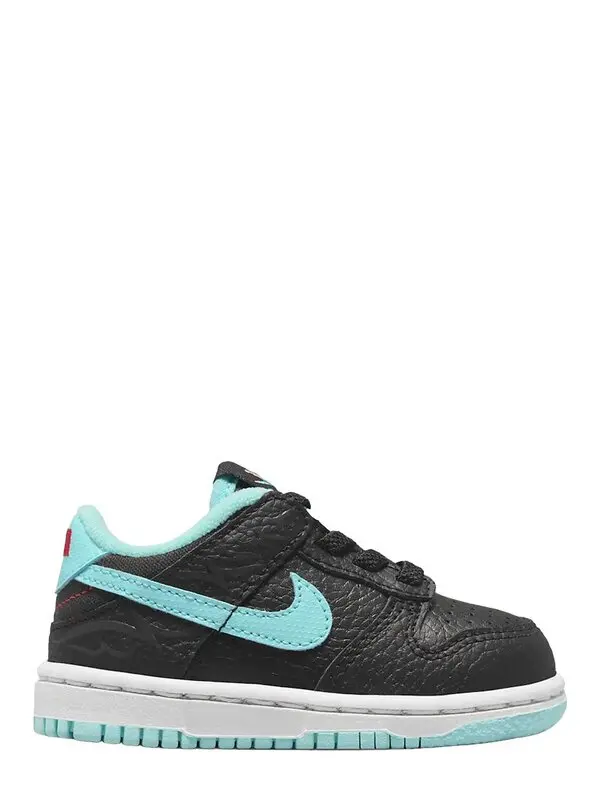 Nike Dunk Low Se Barber Shop Sneakers - Black/white/chile Red
