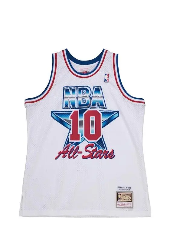 Mitchell & Ness Dennis Rodman 1992-93 All Star East Swingman Jersey - White