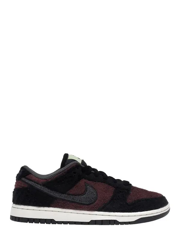 Nike Dunk Low Se Fleece Pack Sneakers - Burgundy Crush/black/white