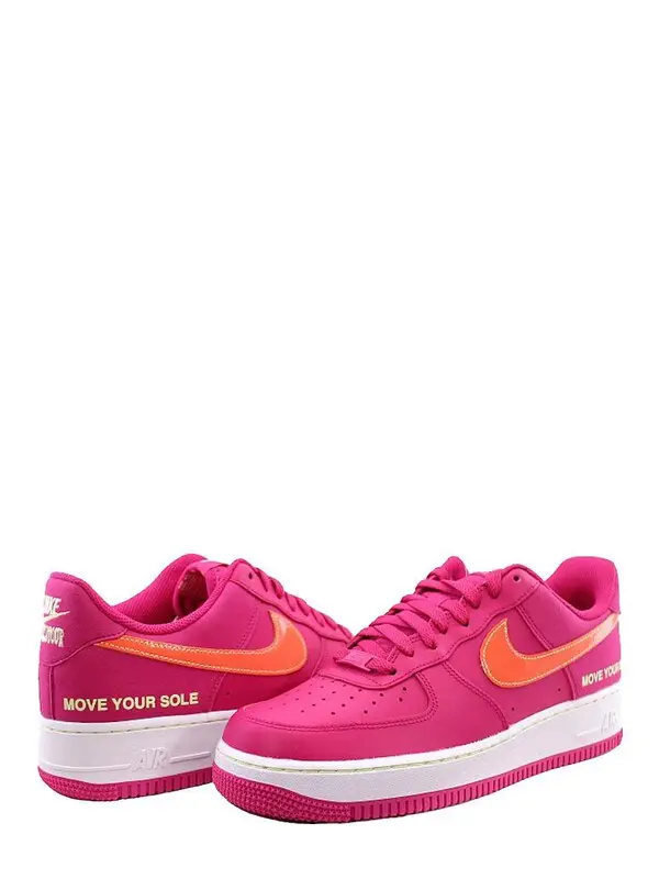 Nike Air Force 1 Low World Tour Sneakers - Magenta/volt/white