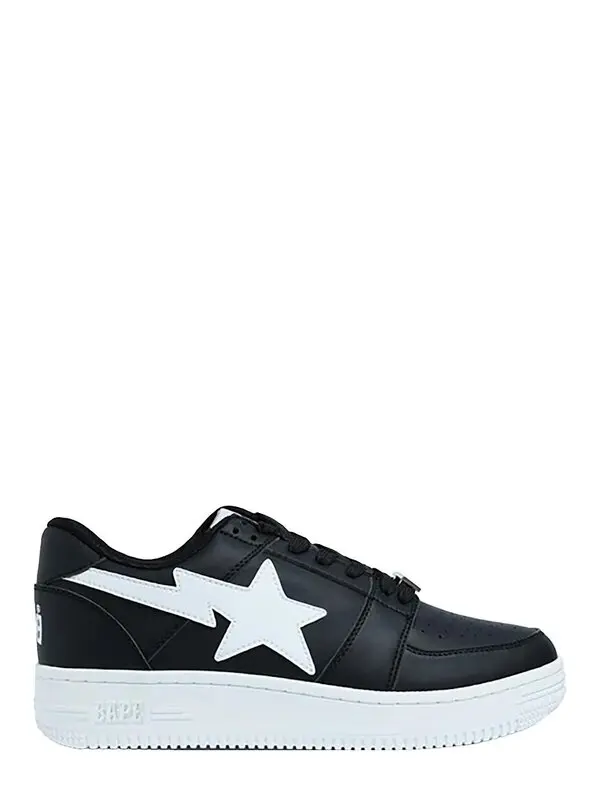 BAPE A Bathing Ape Sta Low M1 Sneakers - Black/white