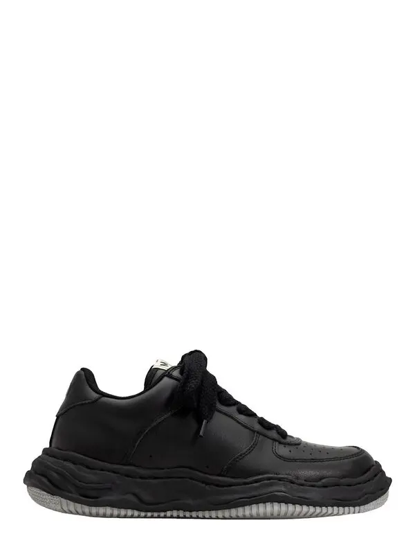 Mihara Yasuhiro Wayne Og Sole Low Sneakers - Black/white