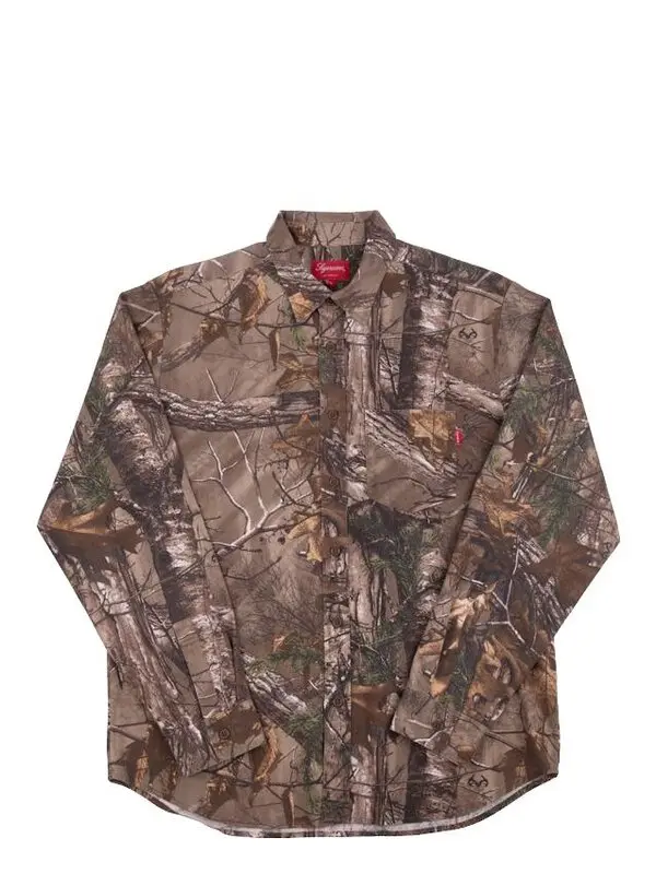 Supreme Realtree Camo Flannel Shirt - Woodbine