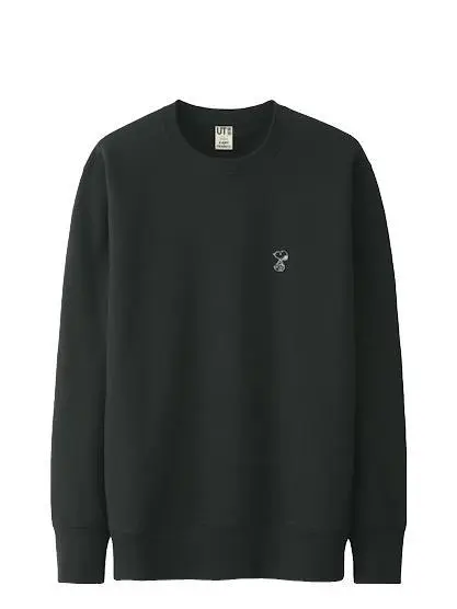 KAWS X Uniqlo X Peanuts Snoopy Sweatshirt - Black