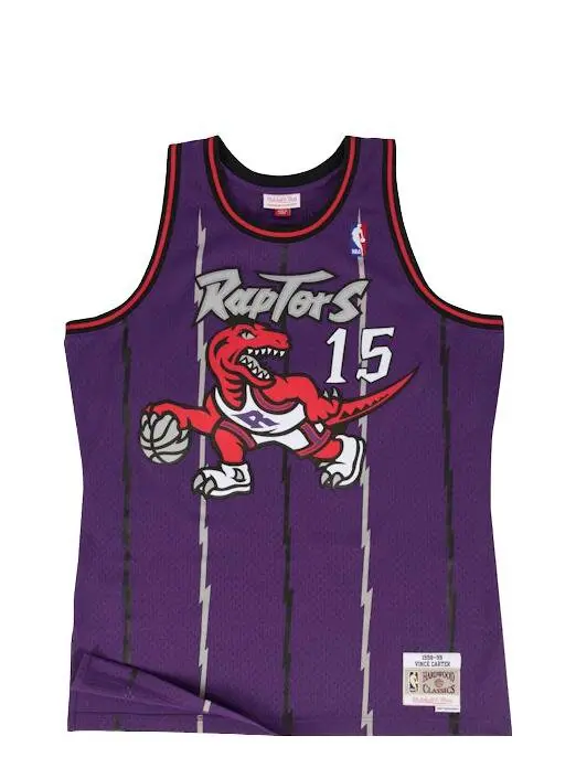 Mitchell & Ness Toronto Raptors 1998-99 Vince Carter Swingman Jersey - Purple