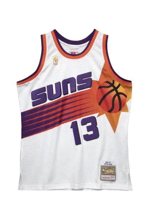 Mitchell & Ness Steve Nash Phoenix Suns 1996-97 Swingman Jersey - White