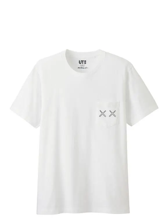KAWS X Uniqlo Xx Pocket Tee - White
