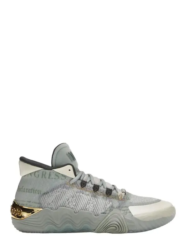 NEW BALANCE Kawhi 2 New Moneyin Sneakers - Gray Mist/pale Gold