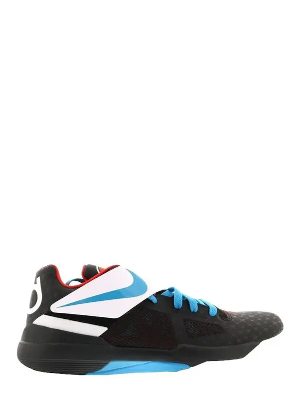Nike Kd 4 N7 Sneakers - Black/dark Turquoise/challenge Red