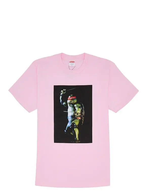 Supreme Raphael Tee Shirt - Light Pink