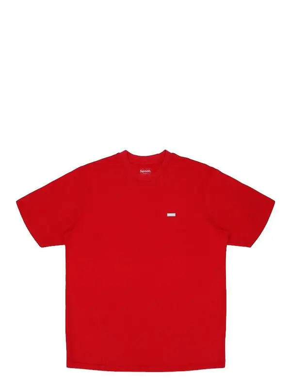 Supreme Reflective Small Box Tee Shirt - Red