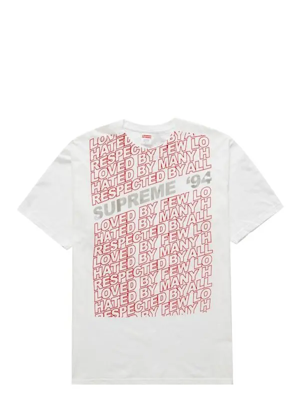 Supreme Respected Tee Shirt - White