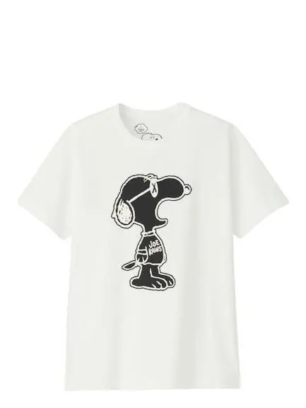 KAWS X Uniqlo X Peanuts Joe Yawn T-shirt - White