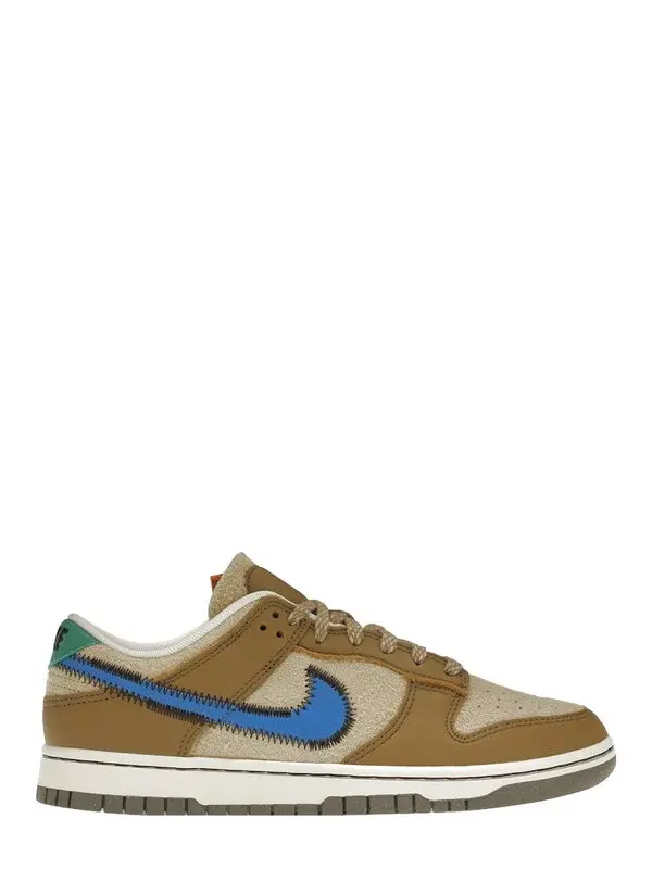 Nike Dunk Low Sneakers - Dark Driftwood/photo Blue/rattan