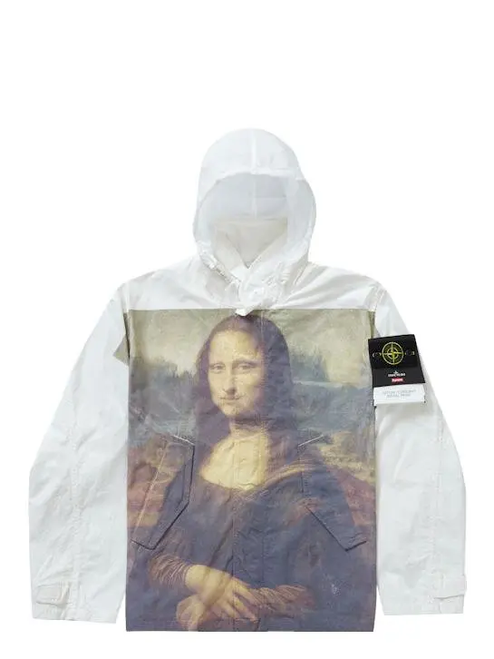 Supreme Stone Island Cotton Cordura Shell Jacket - Mona Lisa