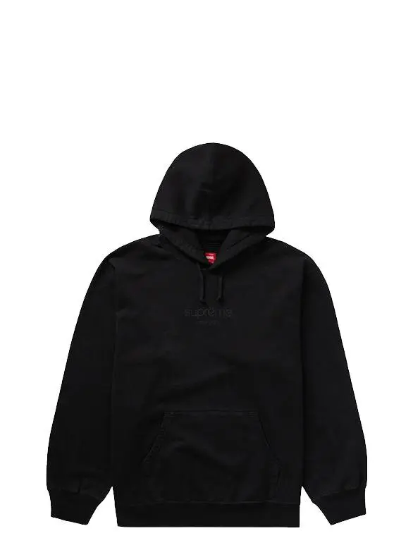 Supreme Hooded Sweatshirt - Black