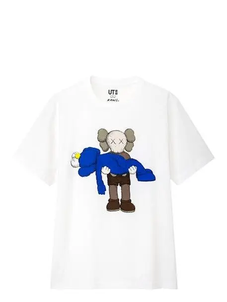 KAWS X Uniqlo Gone Tee Shirt - White