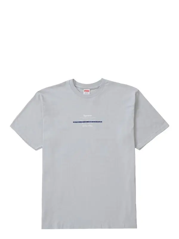 Supreme Standard Tee Shirt - Cement