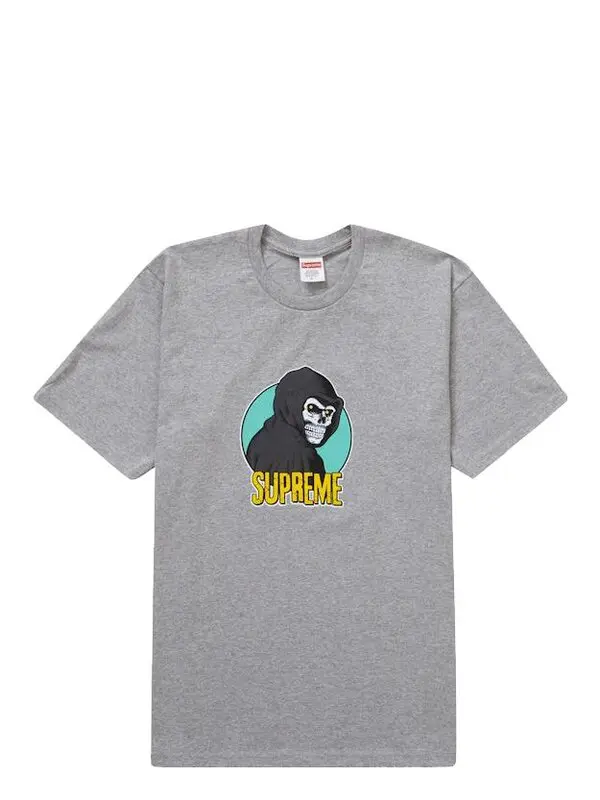 Supreme Reaper Tee Shirt - Heather Grey