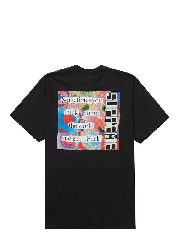 Supreme Static Tee Shirt - Black