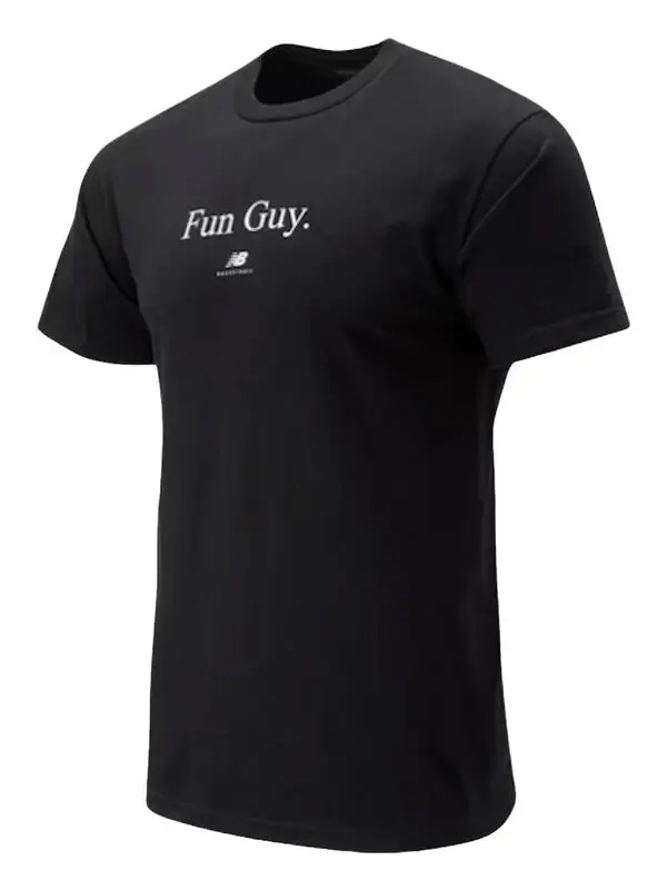 NEW BALANCE Kawhi Leonard Fun Guy Tee Shirt - Black