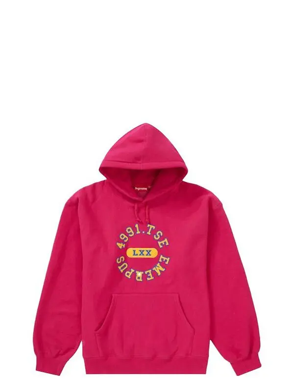 Supreme Hooded Sweatshirt - Fuchsia