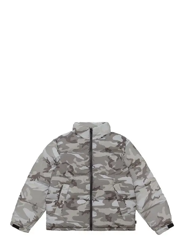 Supreme Reflective Camo Down Jacket - Snow Camo