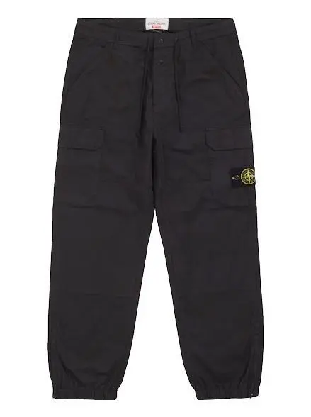 Supreme Stone Island Camo Cargo Pant - Black Camo