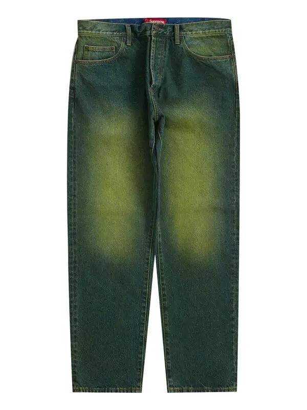 Supreme Regular Jean - Overspray Green