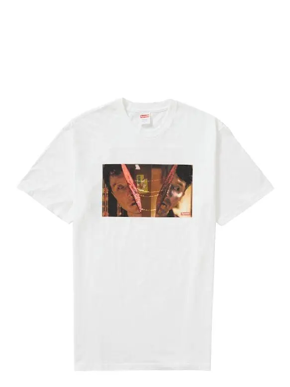Supreme Split Tee Shirt - White