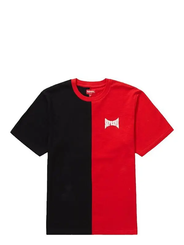 Supreme Split Short Sleeve Top - Red