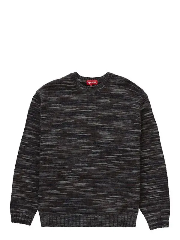 Supreme Static Knit Sweater - Black