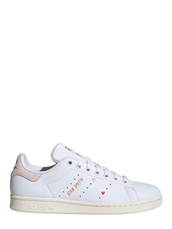 Adidas Stan Smith Valentine's Day Sneakers - Cloud White/putty Mauve/bright Red