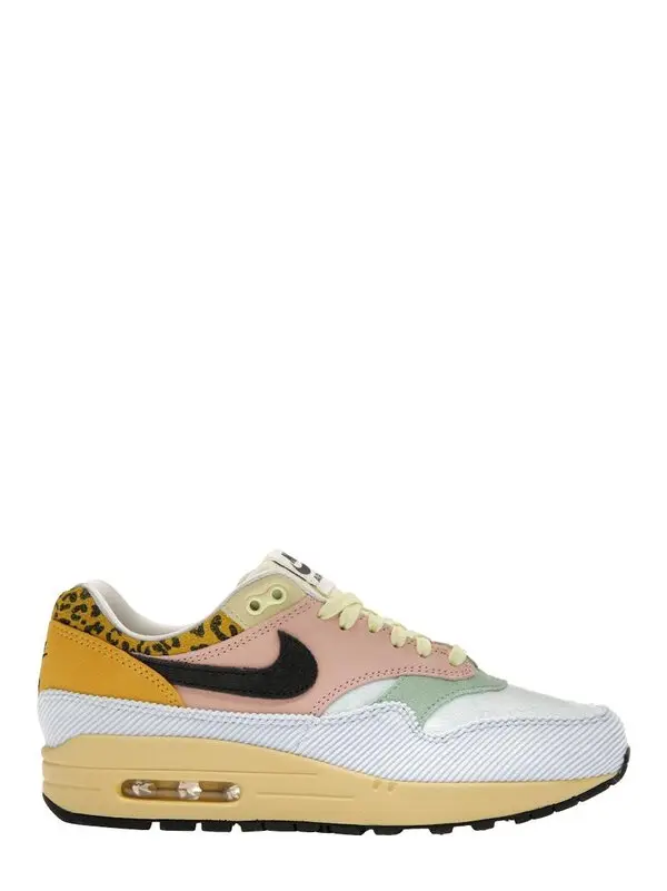 Nike Max 1 '87 Great Indoors Corduroy Sneakers - Pink/mustard/sky Blue