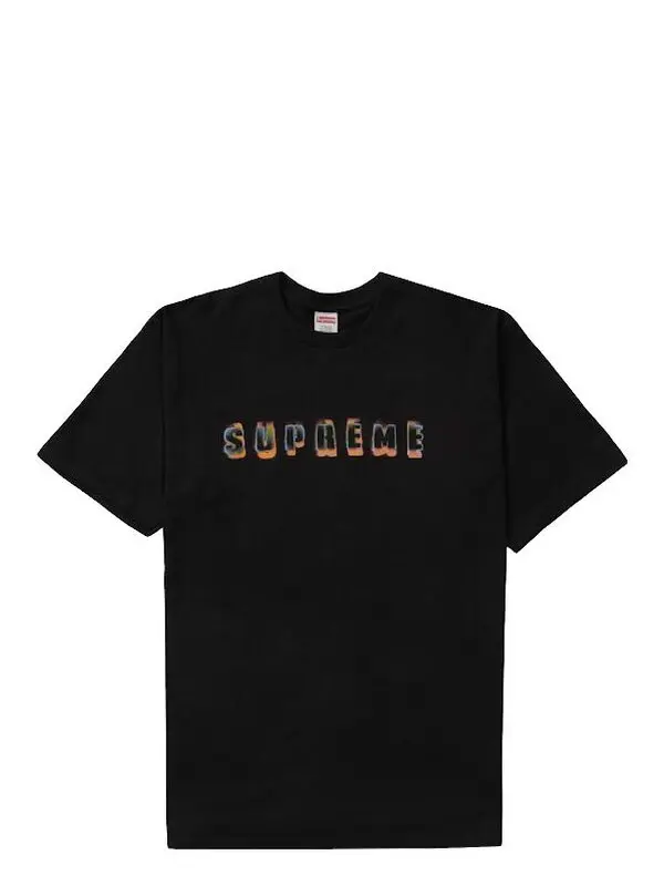 Supreme Stencil Tee Shirt - Black