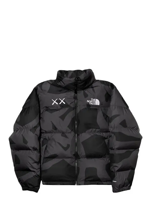 KAWS X The North Face Retro 1996 Nuptse Jacket - Black