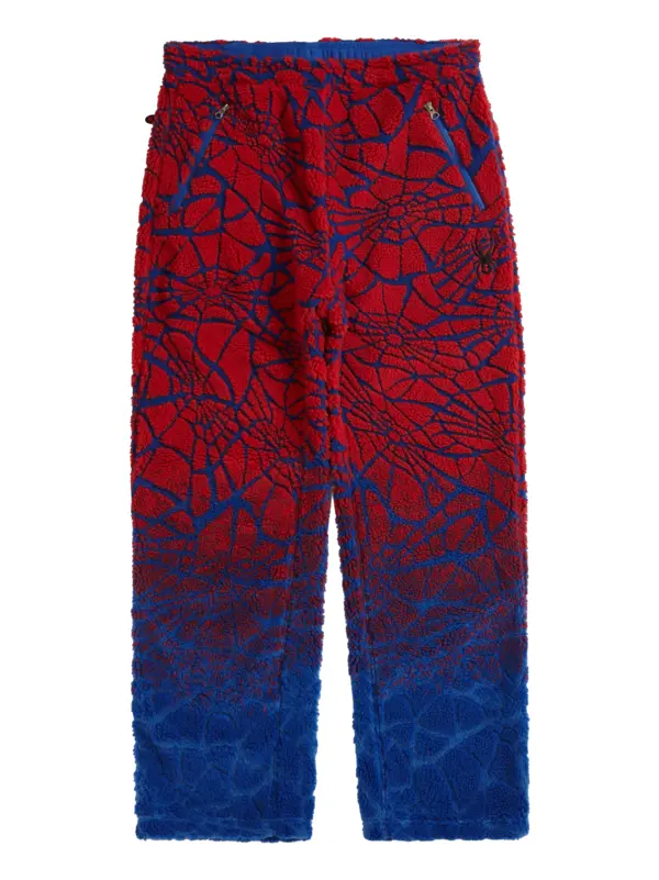 Supreme Spyder Web Polar Fleece Pant - Royal