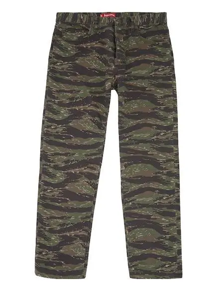 Supreme Regular Jean - Tigerstripe Camo